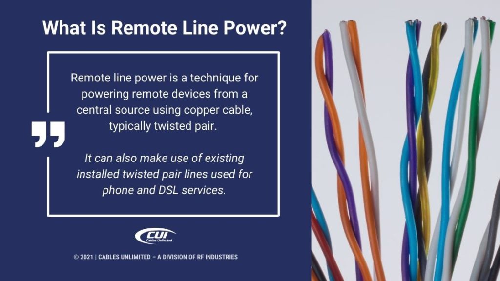 Remote Line Power: What Is It? Why Are Custom Cables Essential ...