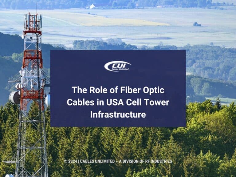 The Role of Fiber Optic Cables in USA Cell Tower Infrastructure ...