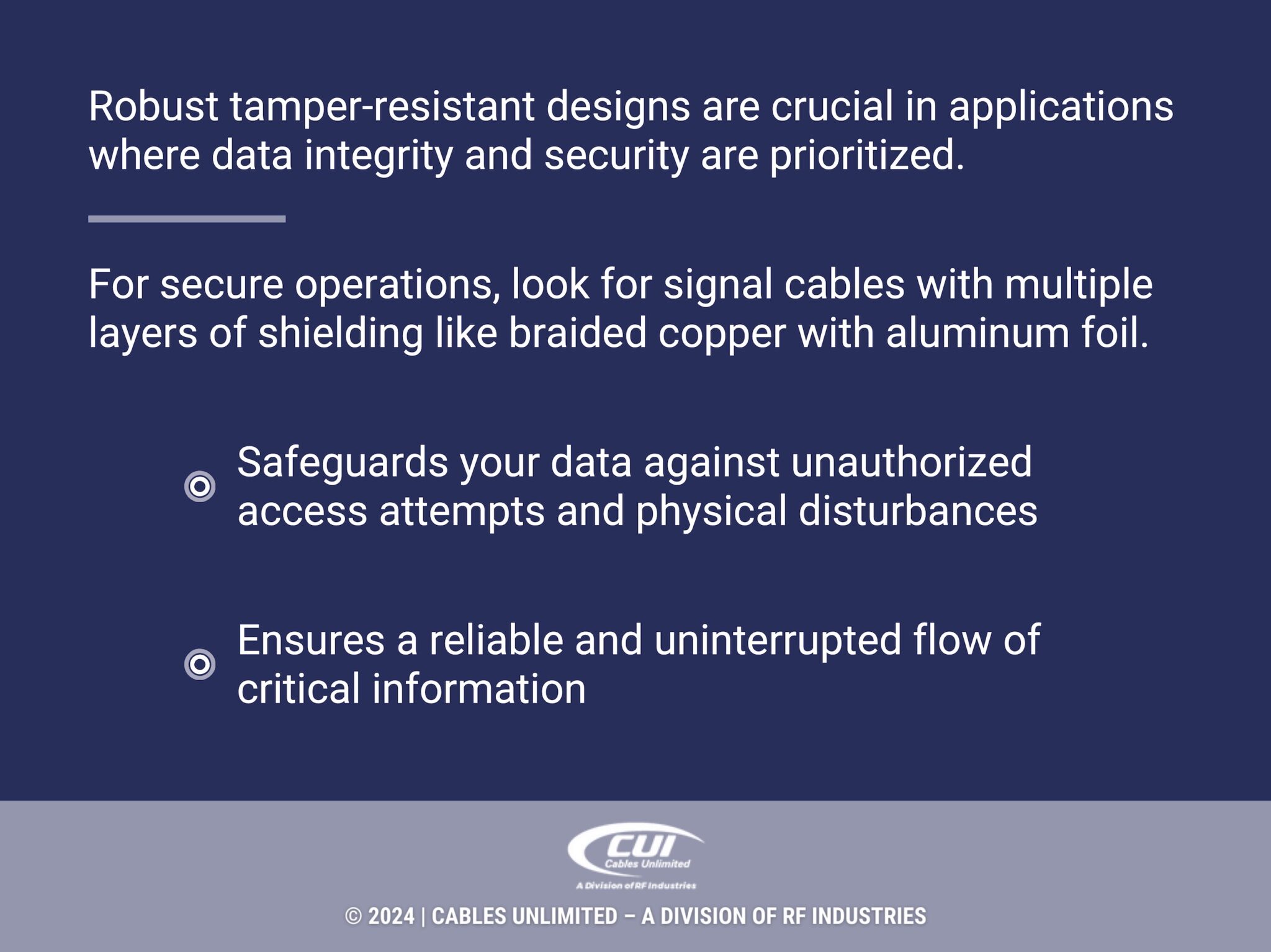 Selecting Harsh Environment Cables for Robotics in the USA