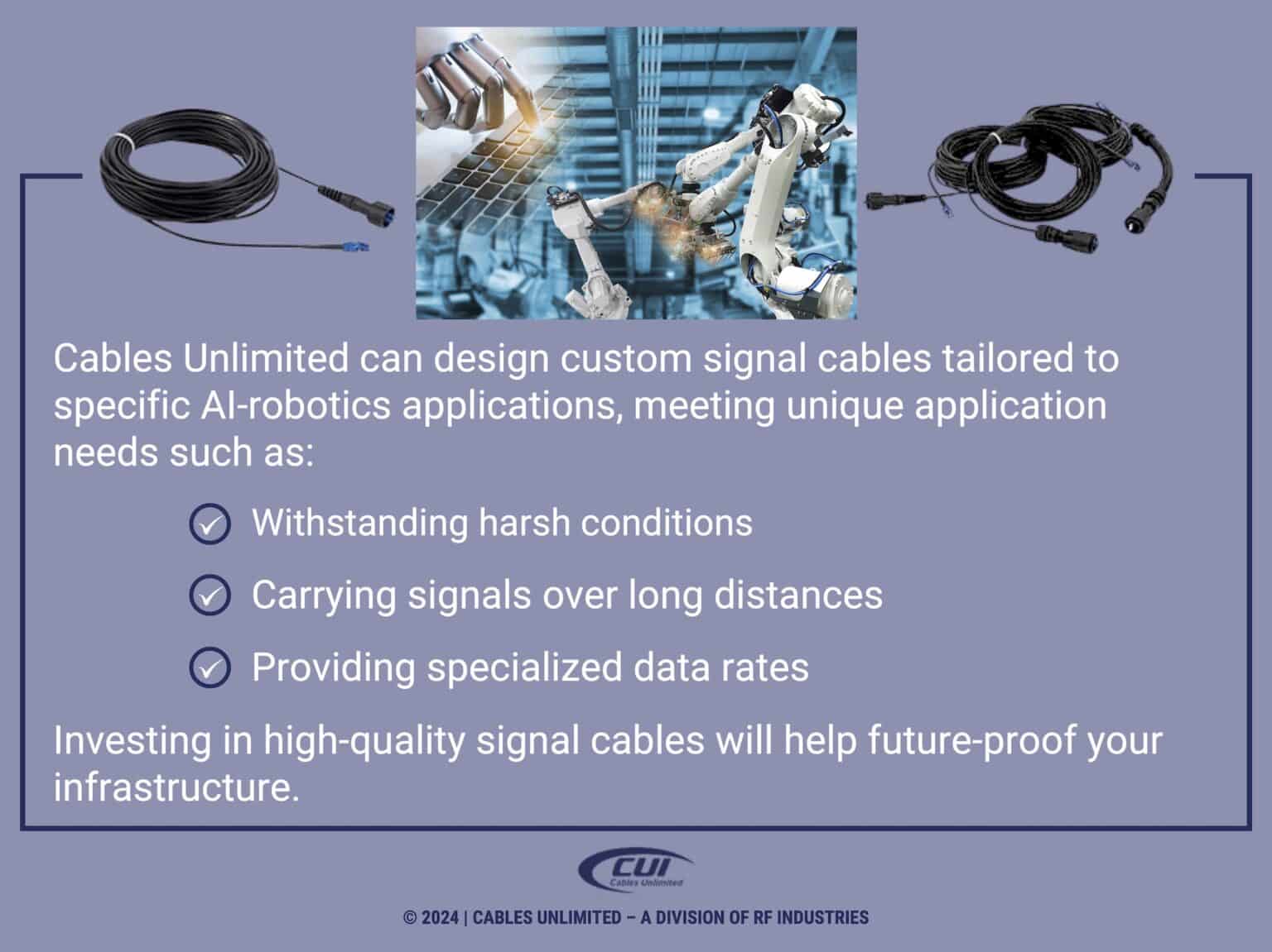 How Signal Cables Improve Robotics and AI Reliability