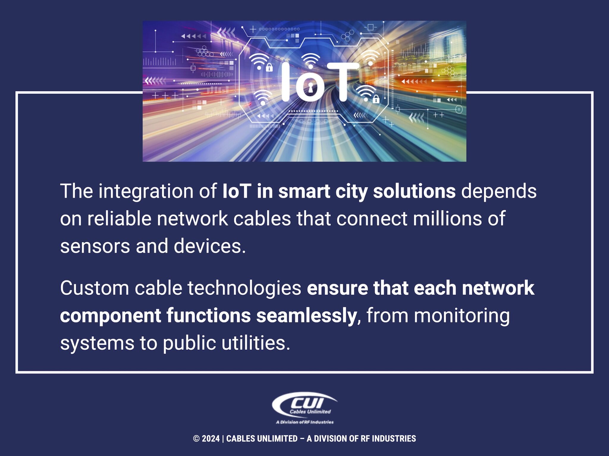 Smart City Solutions- Custom Cables for Reliable Infrastructure