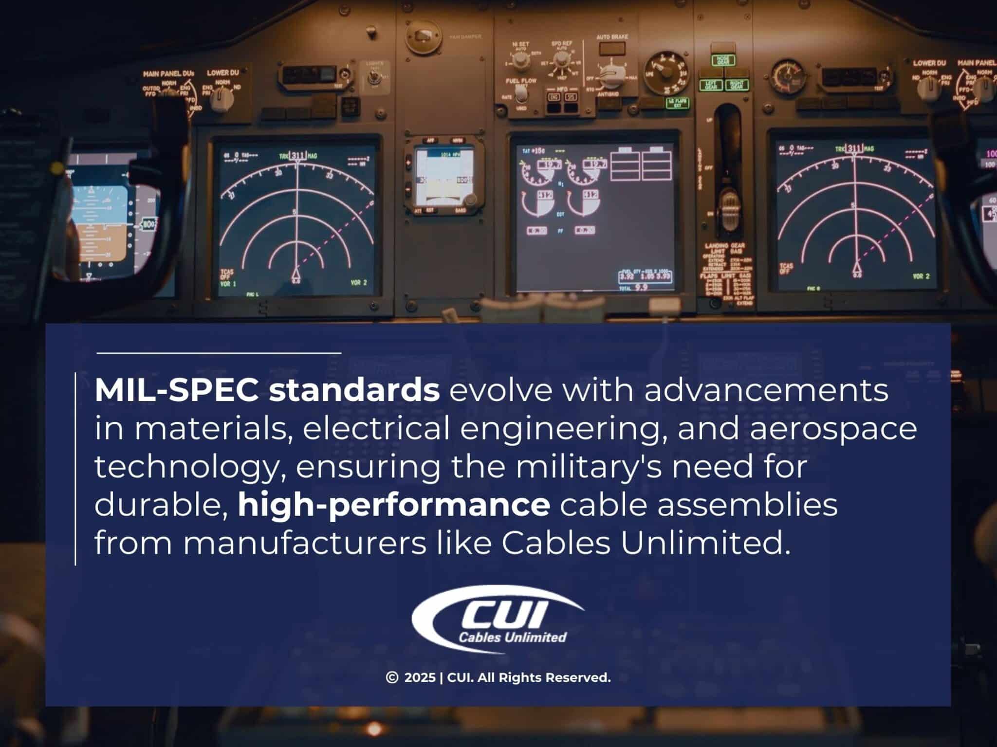 MIL-SPEC Standards & Impact on MIL-SPEC cable assemblies