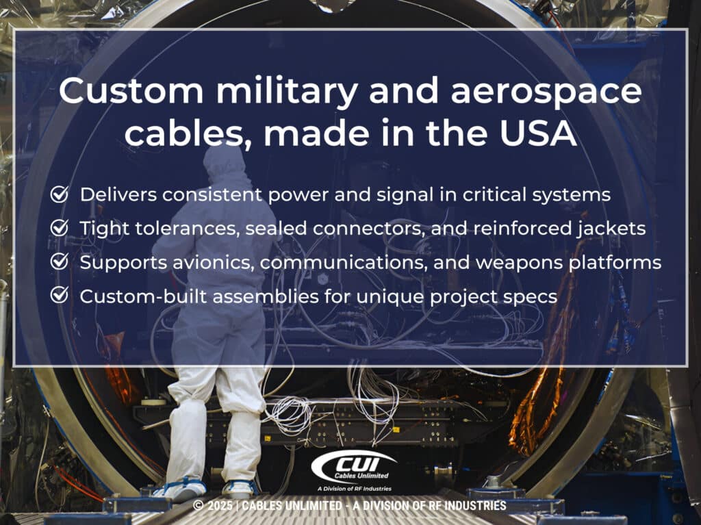 How Aerospace and Military Cable Assemblies Handle Extremes