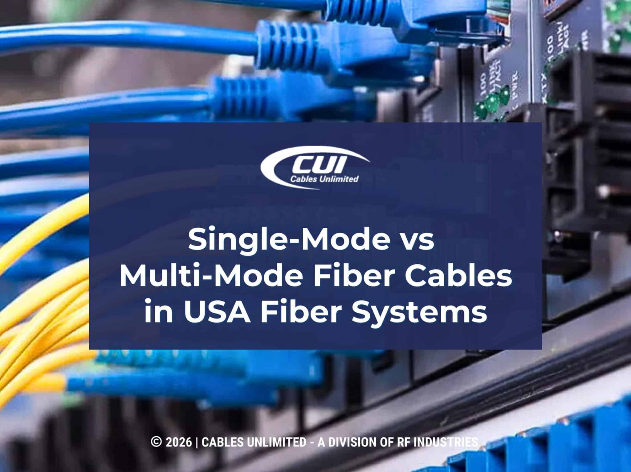 Single-Mode vs Multi-Mode Fiber: Key Differences Explained